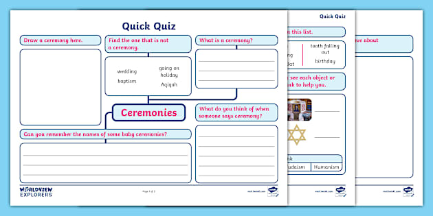 RE: New Beginnings: KS1 Quick Quiz and Reflection - Twinkl