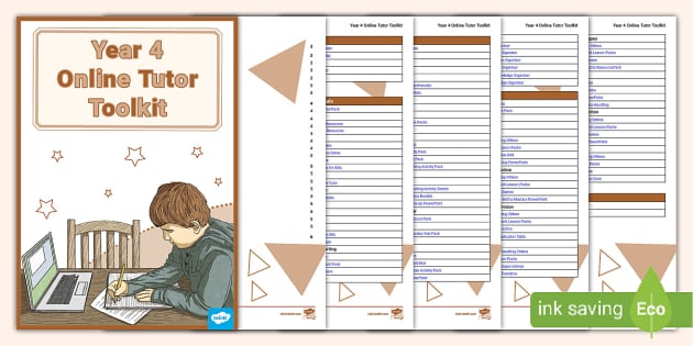 Year 4 Online Tutor Toolkit (teacher made) - Twinkl