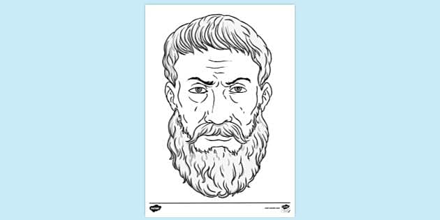 Epicurus Colouring Sheet | Colouring Sheets (teacher made)
