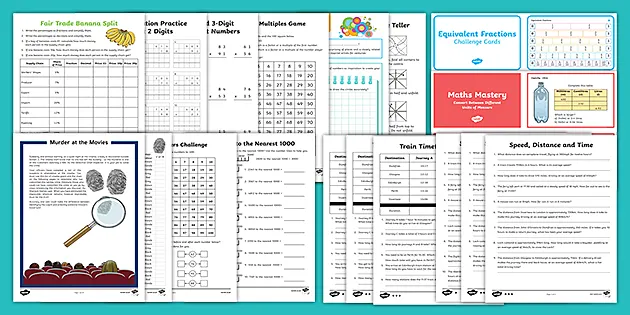 Second Level P7 Numeracy Pack | Home Learning