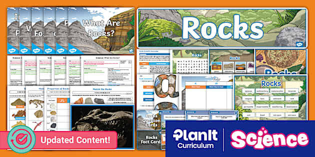 Science: Rocks: Year 3 Unit Pack - Twinkl