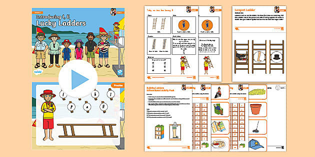 'l, ll' Lesson Pack - Level 2 Week 5 Lesson 4 (teacher made)