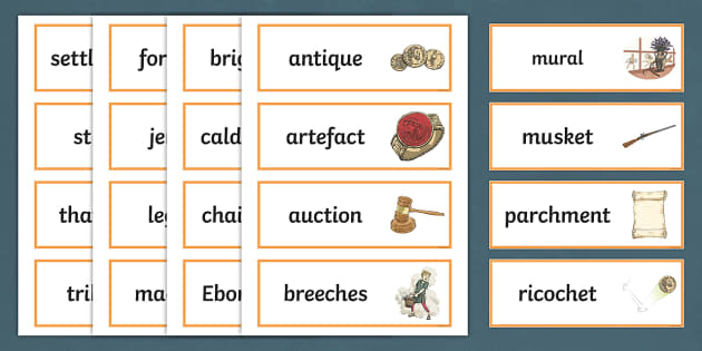 KS2 Ancient Romans Story Word Cards (teacher made)