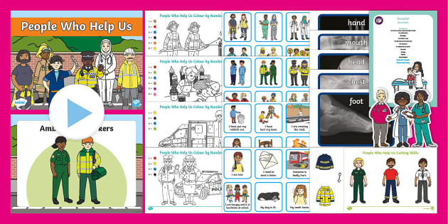 EYFS People Who Help Us Resource Pack (Ages 3-5) - Twinkl