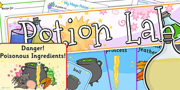Potion Lab Role Play Pack - potion lab, potion, science, roleplay