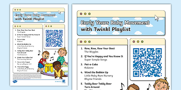 Early Years Baby Movement with Twinkl Playlist - Twinkl