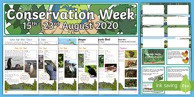 New Zealand Conservation Week Resource Pack - NZ Primary
