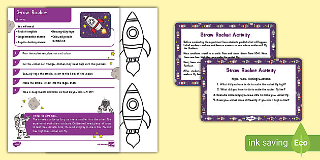 Rocket STEAM Activity Pack (teacher made)