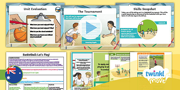Move PE Year 5 Basketball Lesson 6: Let’s Play Lesson Pack