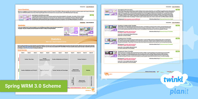 FREE! - 👉 Year 5 Statistics PlanIt Maths Steps to Progression Overview