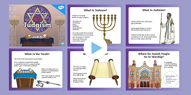 Inter-Faith Week: Judaism - Religion PowerPoint - Twinkl