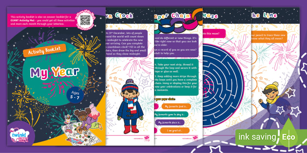 My Year Activity Booklet 5 to 7 years (teacher made)