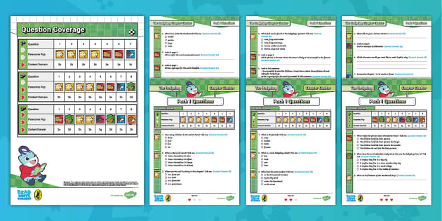 FREE! - The Hodgeheg Chapter Chatter Comprehension: Chapter 1 [LKS2]