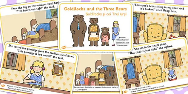 Goldilocks And The Three Bears Broken Chair