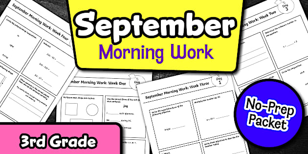 Morning Work Made Easy: Tips and Ideas for Engaging Elementary Students