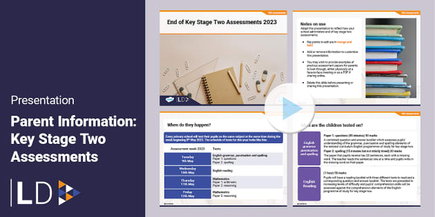 Parent Information: Key Stage Two Assessments (Teacher-Made)