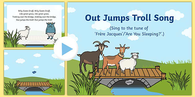 Out Jumps Troll Song PowerPoint (teacher made)