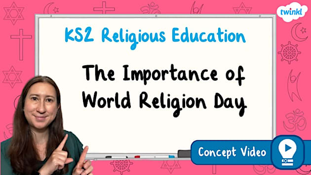The Importance of World Religion Day | KS2 Religious Education Concept ...