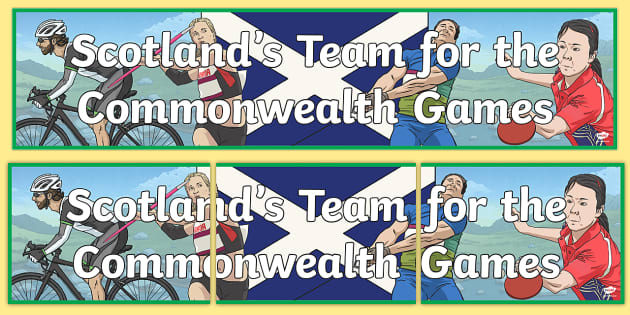 Meet the Scottish Commonwealth Games Team Banner