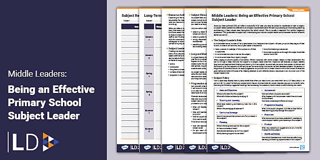 Middle Leaders in Schools | Preparation Guide