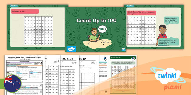 Phase 1 Number: Count Up to 100 (Teacher-Made) - Twinkl