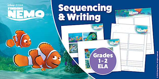 Finding Nemo: Story Sequencing and Caption Writing Activity