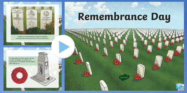 The Story of Remembrance Day (ppt) For Kids - PowerPoint