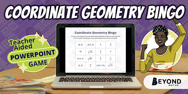 Coordinate Geometry Bingo