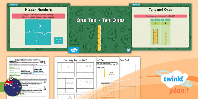 Level 1 Place Value: Two-Digit Numbers Lesson 2 - Twinkl
