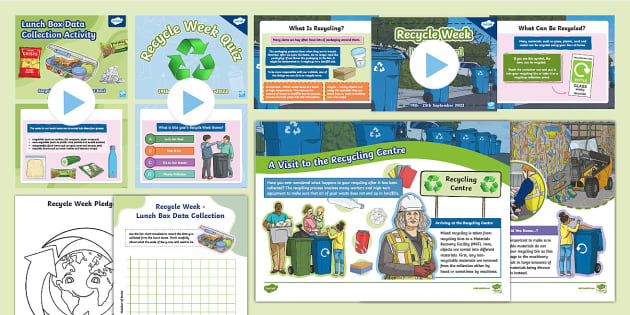 KS2 Let's Get Real Recycle Week 2022 Resource Pack - Twinkl