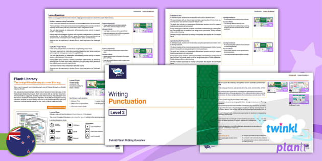 Level 2 Writing Punctuation Overview (teacher made) - Twinkl