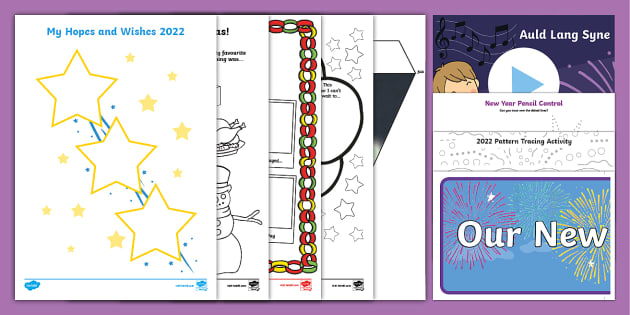 Kindergarten First Day Back after Christmas Resource Pack