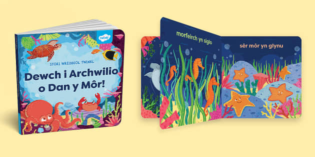 eLyfr Dewch i Archwilio o Dan y Môr! (Teacher-Made)