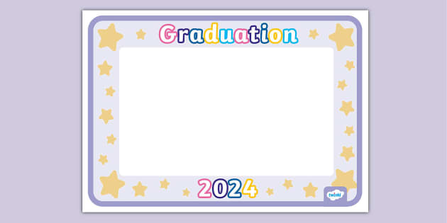 Childminder Graduation Photo Frame (teacher made) - Twinkl