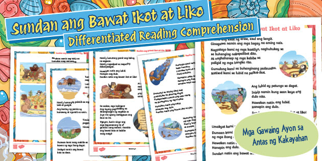 Sundan ang Bawat Ikot at Liko: Differentiated Reading Comprehension