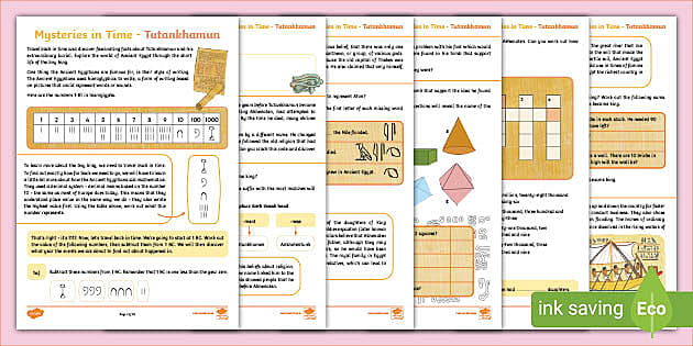 Tutankhamun History Mystery (teacher made) - Twinkl