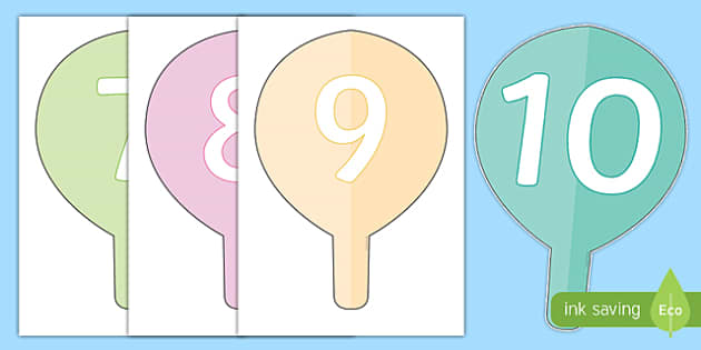 Score Paddles Flashcards (teacher made) - Twinkl