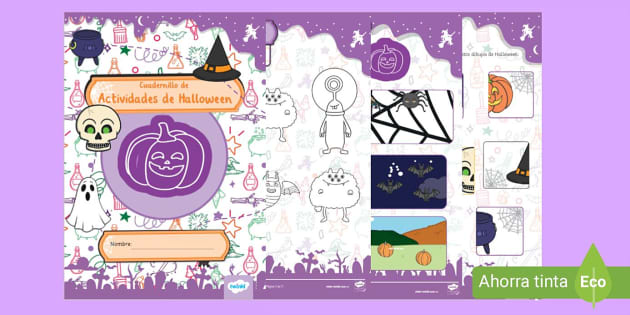 Cuadernillo de Halloween - Preescolar - Twinkl Colombia