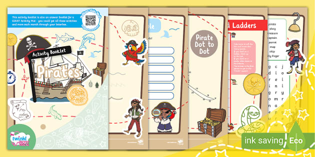 Pirates Activity Booklets - Twinkl