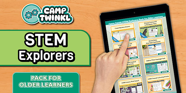 Camp Twinkl STEM Explorers Pack for Older Learners
