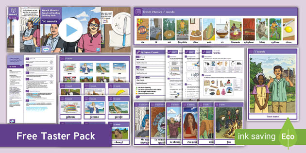 👉 FREE French Phonics Taster Pack (teacher made) - Twinkl