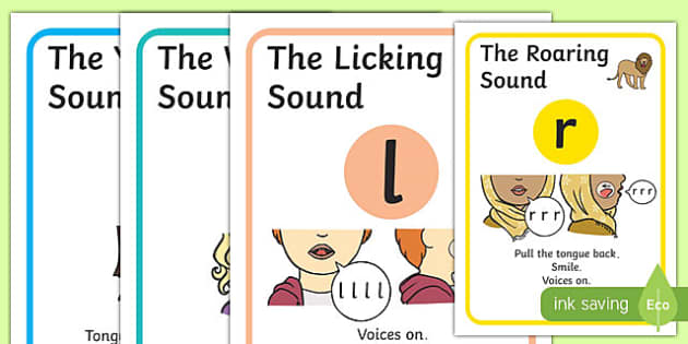 Visual Supports for Speech Sounds Approximants