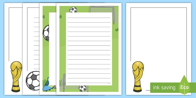 Football Page Borders