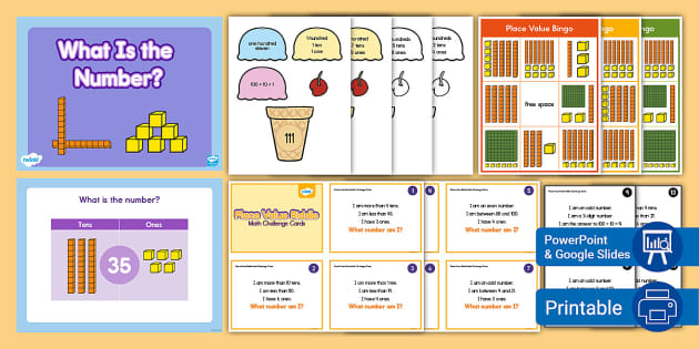 First Grade Place Value Centers Pack (teacher made) - Twinkl
