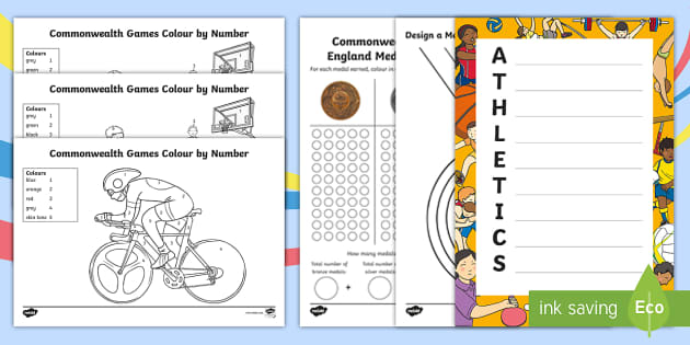 EYFS The Commonwealth Games Activity Pack (teacher made)