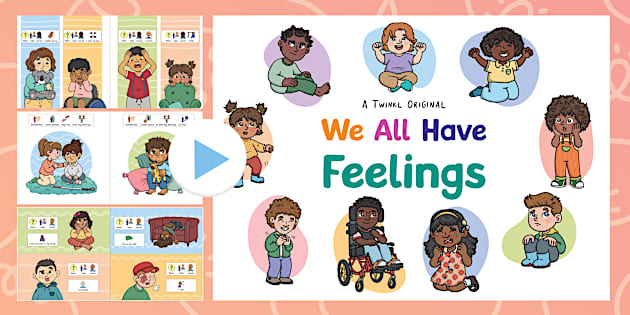 Twinkl Symbols: We All Have Feelings Story PowerPoint