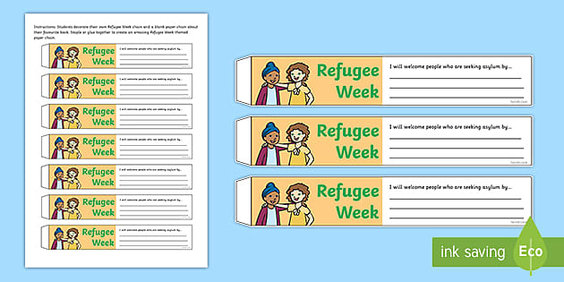 Refugee Week Paper Chain (Lehrer gemacht) - Twinkl