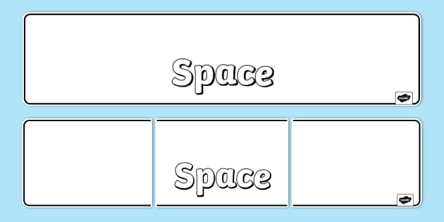 Space Collaborative Drawing Banner (teacher made) - Twinkl