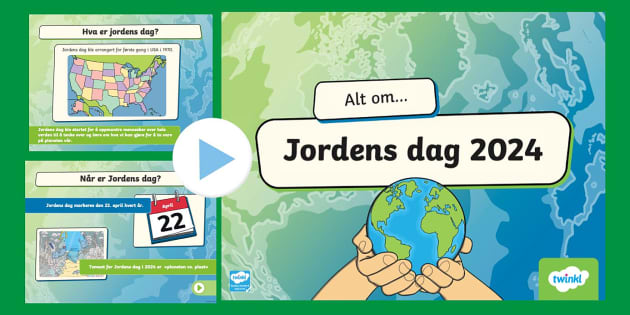 FREE! - Alt om Jordens dag | PowerPoint - Twinkl