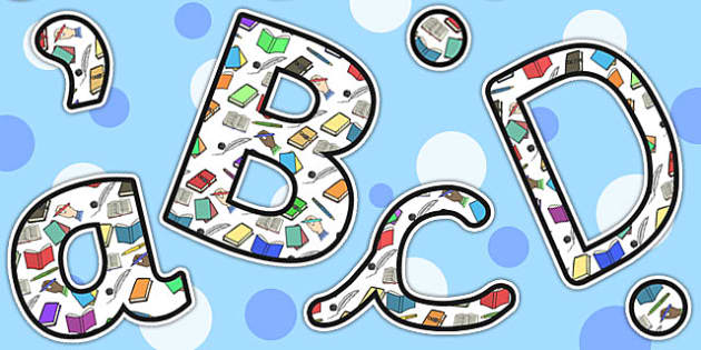 Writing Editable Display Lettering